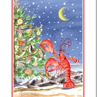 Christmas Cod L Fish Christmas Card, Christmas Card for Dad, Christmas ...