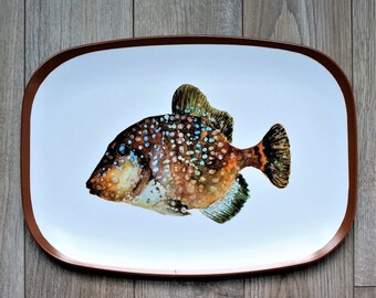 Fish serving platter | Etsy