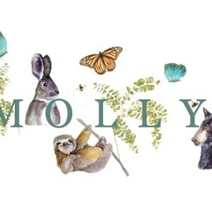 Custom Children's Name - Children's Art- Boys Artwork- Nursery Print ...