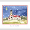 Brant Point Lighthouse Christmas Cards, Nantucket MA Holiday Cards ...