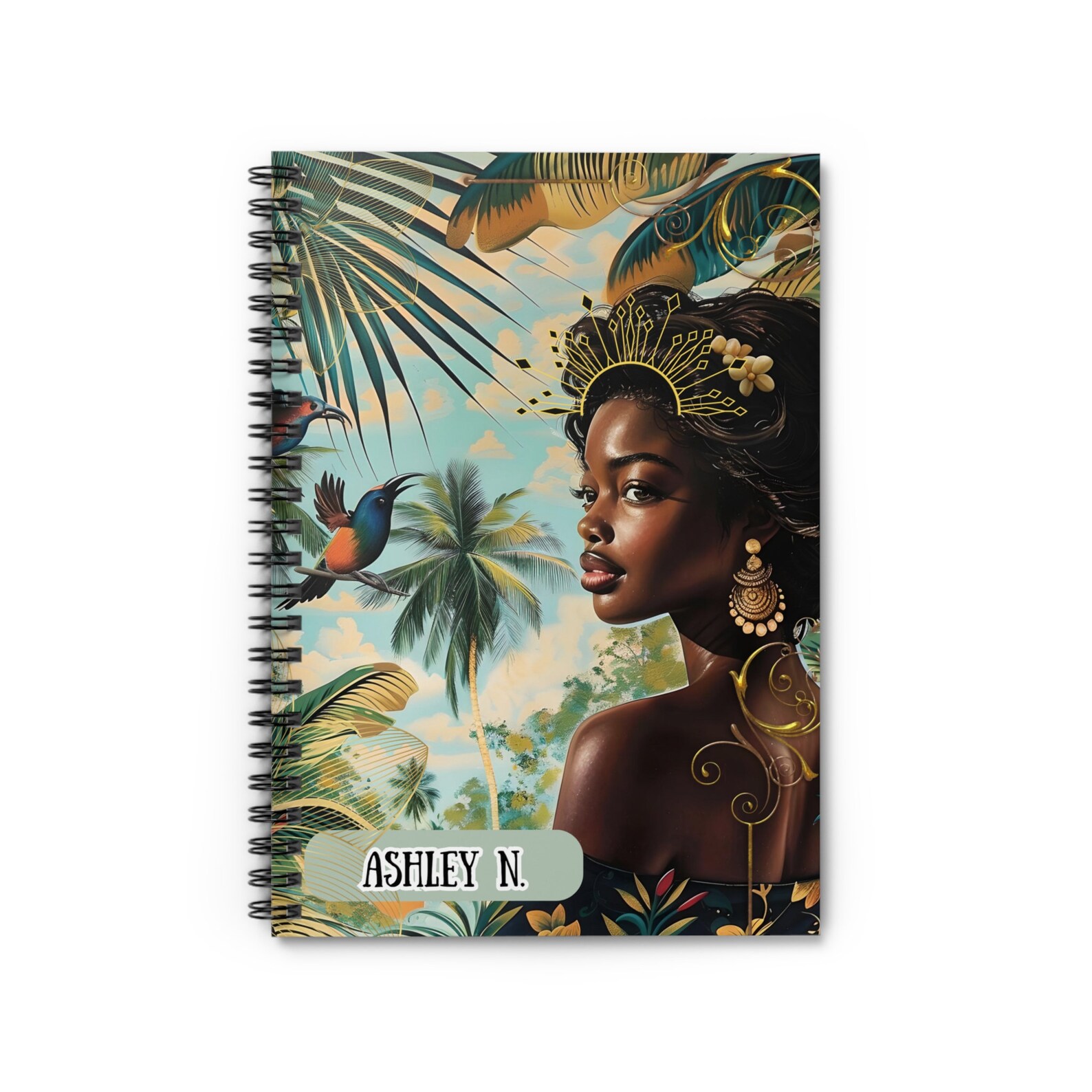 Customizable Notebook College Care Package Black Girl Journal ...