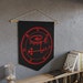 Demonological Valefor Sigil Black-red Pennant 45.7 Cm 53.3 Cm 18 X 21 ...