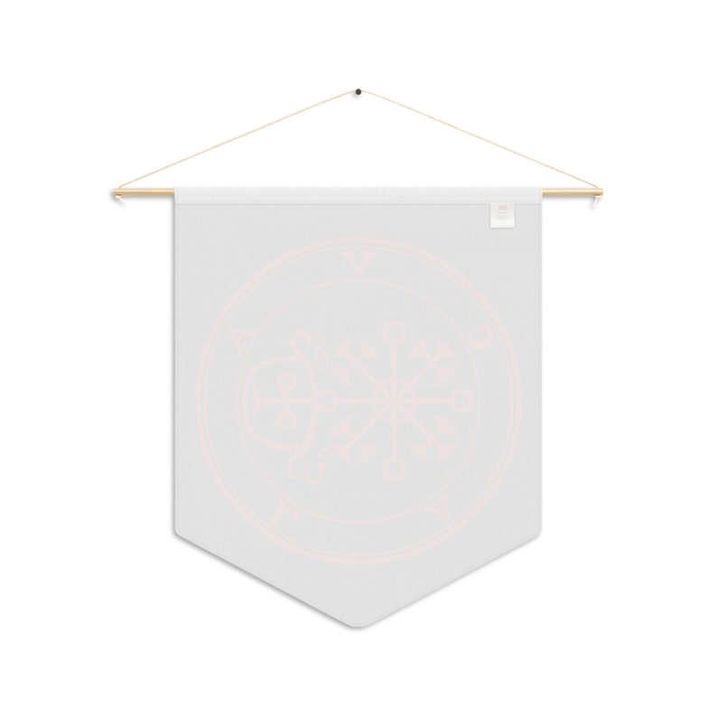 Demonological - Valac Sigil - Black-red - Pennant 45.7 Cm × 53.3 Cm (18 ...