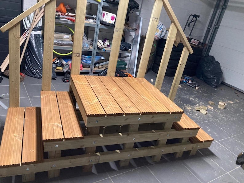 Caravan Steps Diy | Woodencaravan Steps | Caravan Steps Plans | Caravan ...