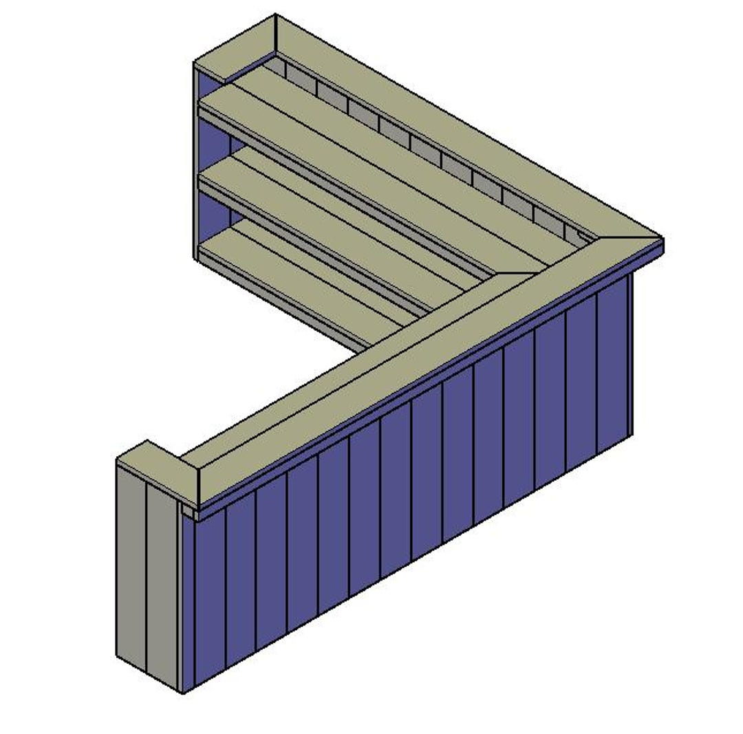 Corner Bar Diy | Wooden Corner Bar | Corner Bar Plans | Corner Bar Plan ...