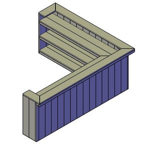 Corner Bar Diy | Wooden Corner Bar | Corner Bar Plans | Corner Bar Plan ...