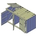 Bin Storage Plan | Wooden Bin Storage | Bin Storage | | Bin Storage ...
