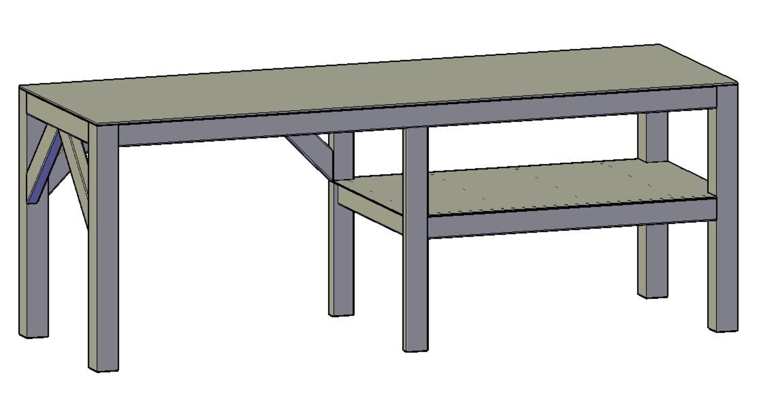 Steel Workbench | Steel Workbench Diy | Homemade Steel Workbench ...