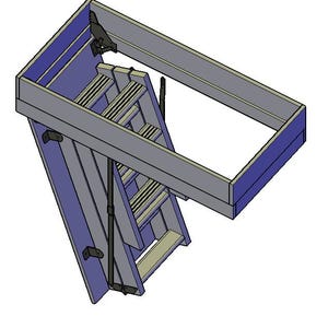 Loft Ladder Diy | Wooden Loft Ladder | Loft Ladder Plans | Loft Ladder ...