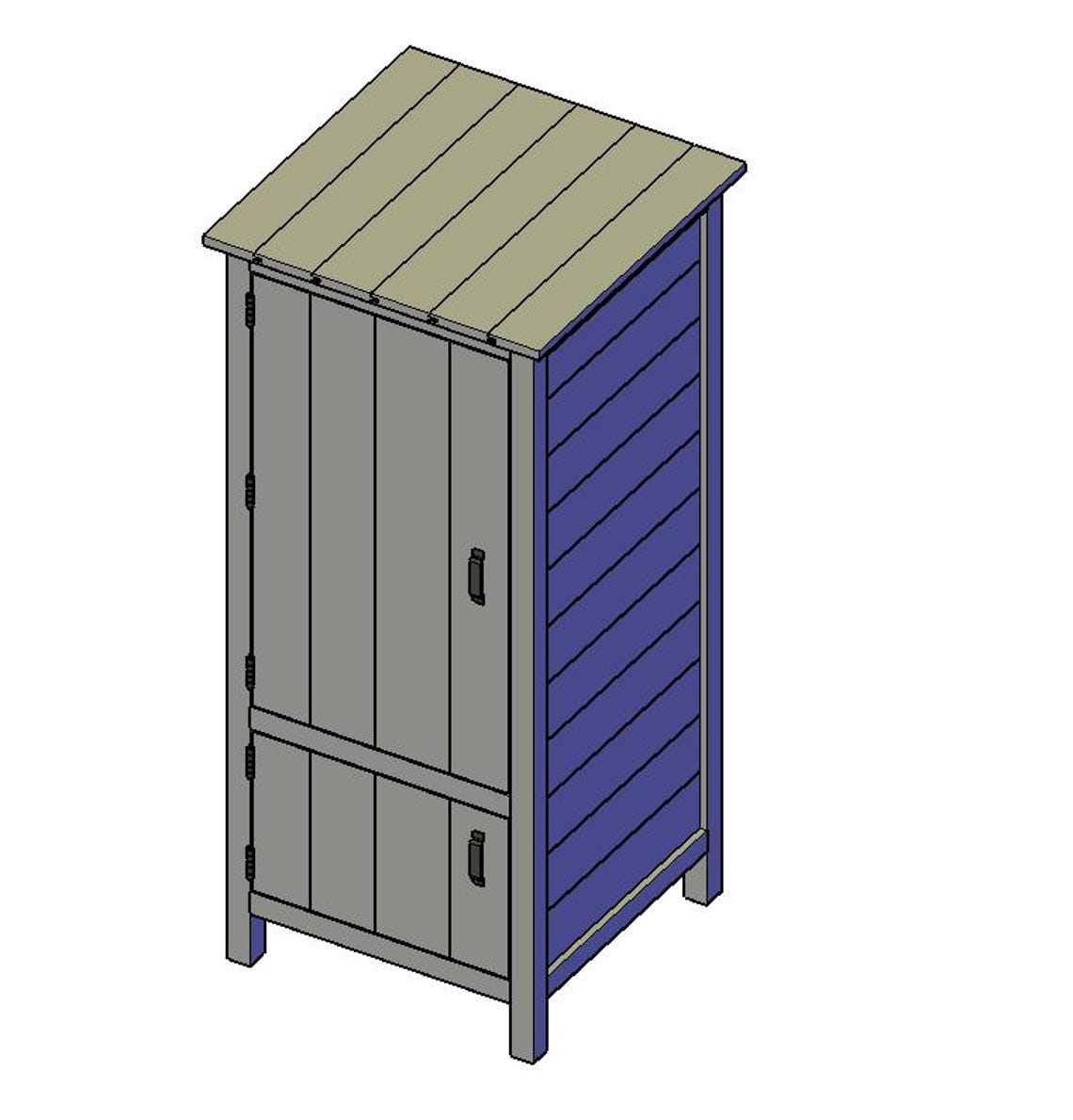 Box Smoker Diy | Wooden Box Smoker | Box Smoker Plans | Box Smoker Plan ...