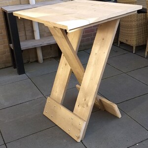 Folding Bar Table Diy | Wooden Folding Bar Table | Bar Table Plans ...