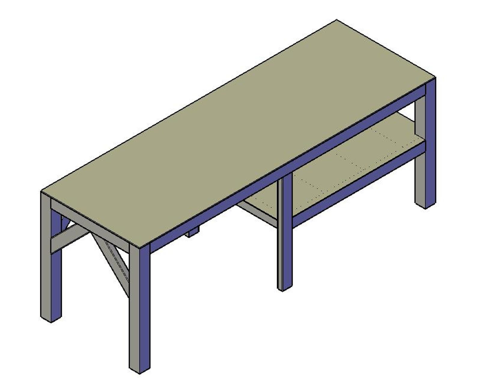 Steel Workbench | Steel Workbench Diy | Homemade Steel Workbench ...