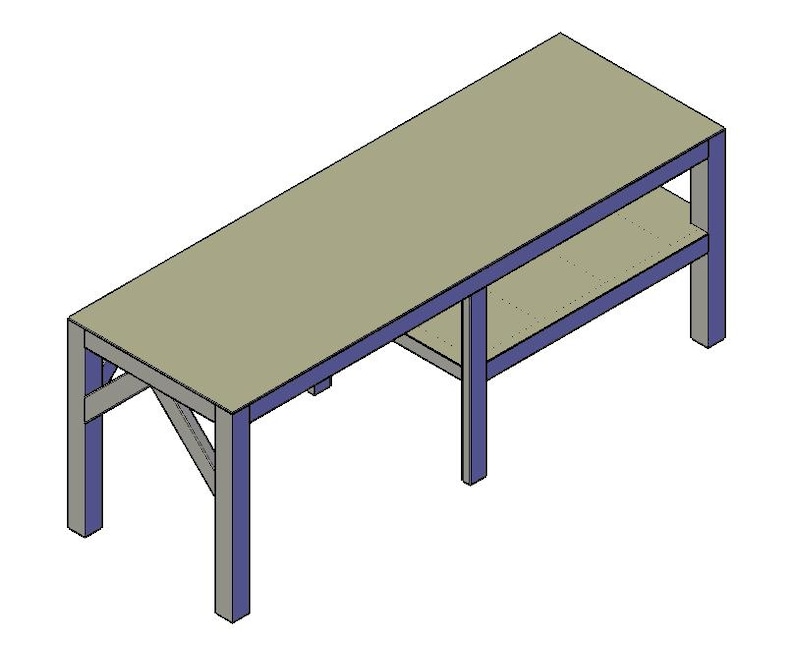 Steel Workbench | Steel Workbench Diy | Homemade Steel Workbench ...