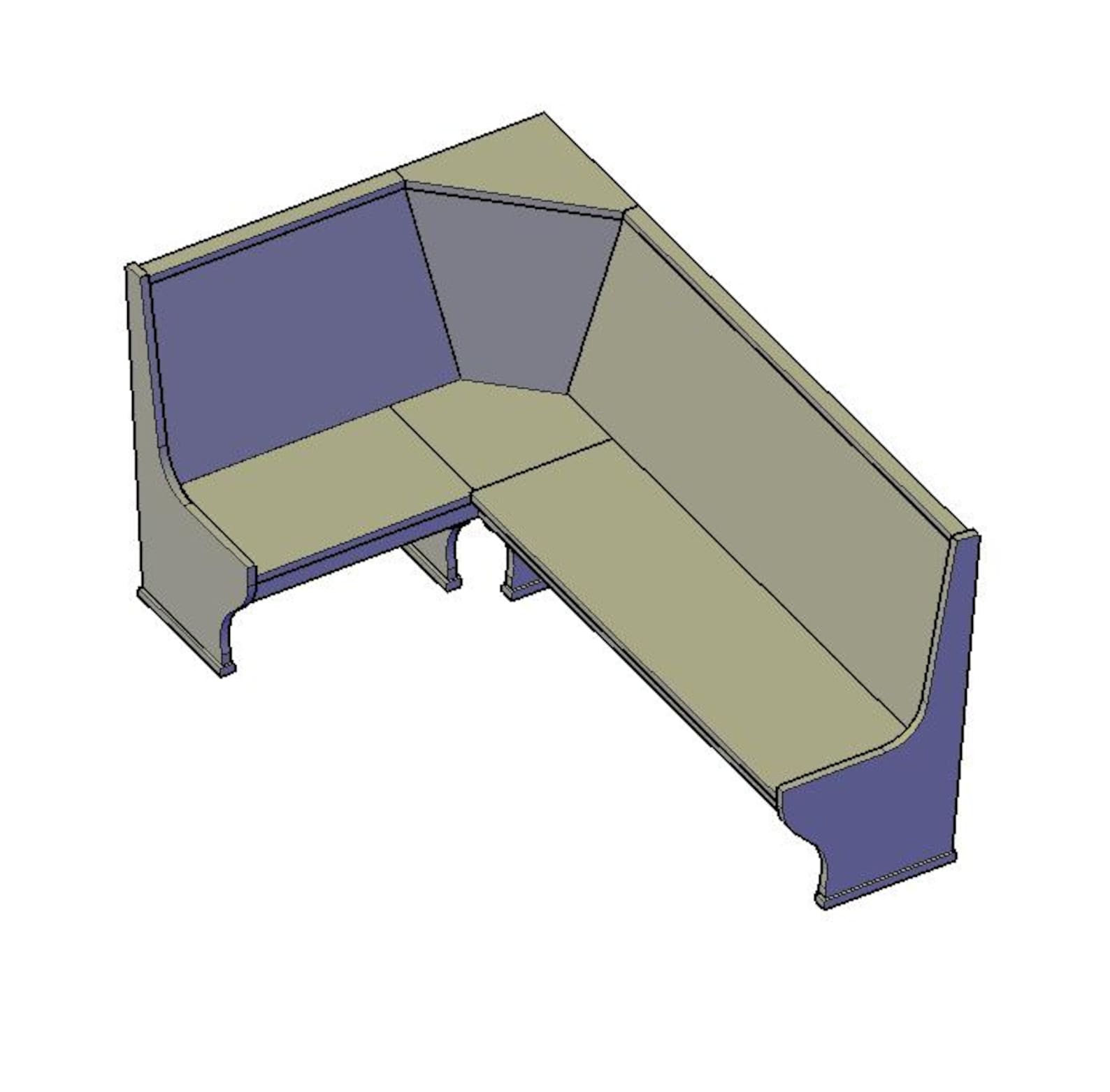 Corner Bench Diy | Wooden Corner Bench | Corner Bench Plans | Corner ...