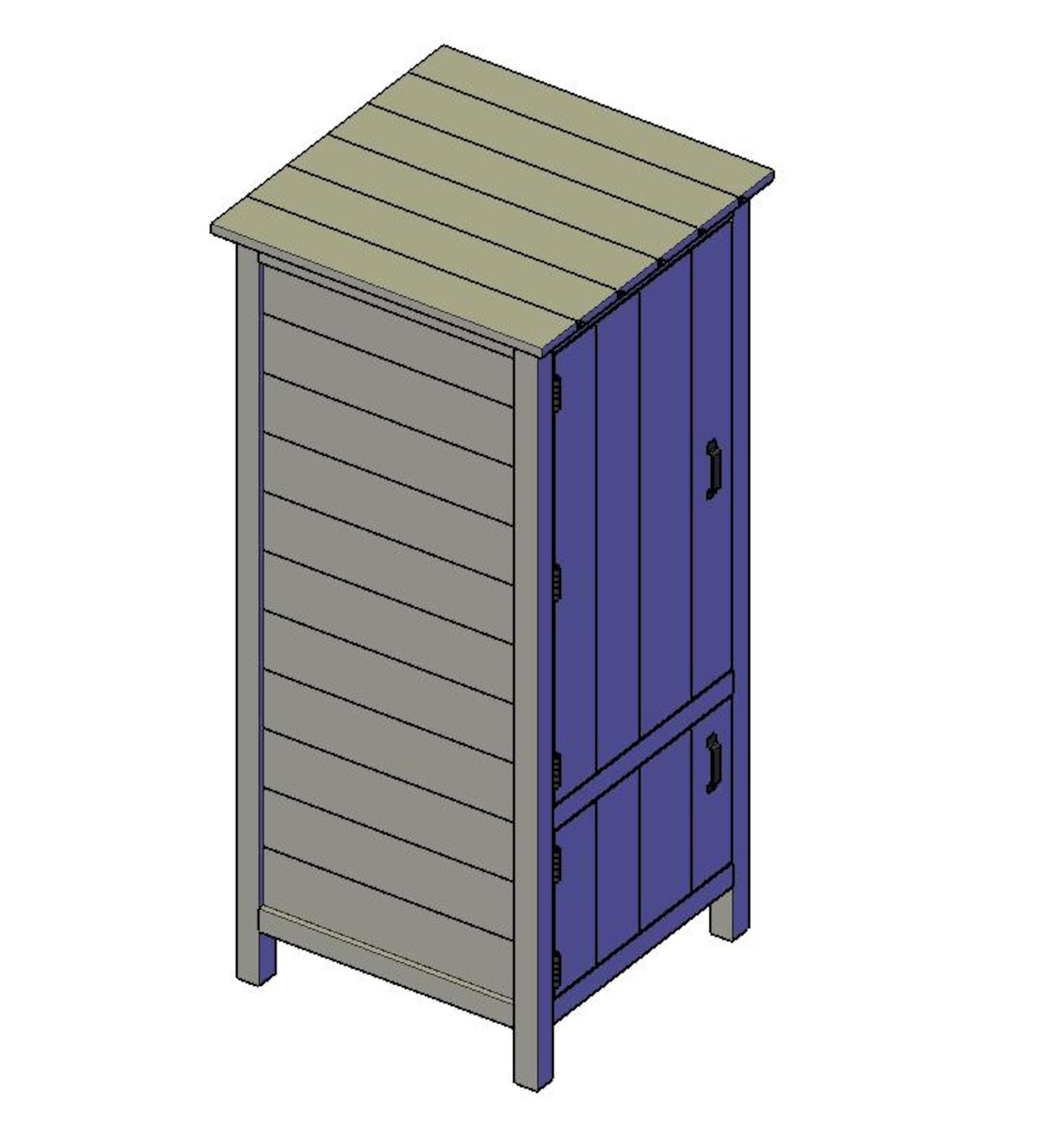 Box Smoker Diy | Wooden Box Smoker | Box Smoker Plans | Box Smoker Plan ...