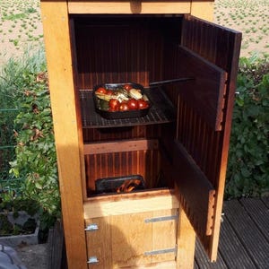 Box Smoker Diy | Wooden Box Smoker | Box Smoker Plans | Box Smoker Plan ...