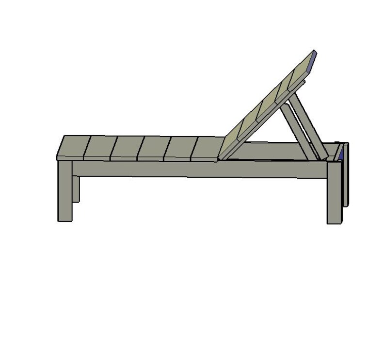 Sunbed Plan | Wooden Sunbed |sunbed | Beach Bed | Sunbed Guide | DIY ...