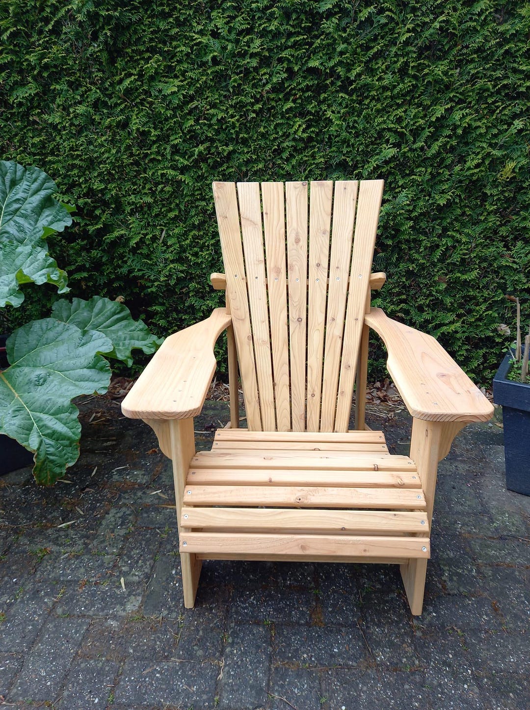 Adirondack Chair Construction Drawings Metric Sizes (millimeters ...