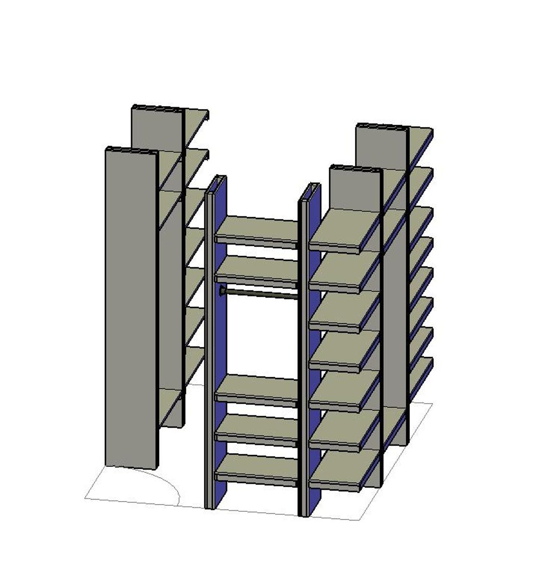 Walk in Closet Plan | Wooden Walk in Closet | Walk in Closet| | Walk in ...