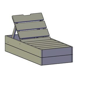Sunbed Plan | Wooden Sunbed |sunbed | Beach Bed | Sunbed Guide | DIY ...