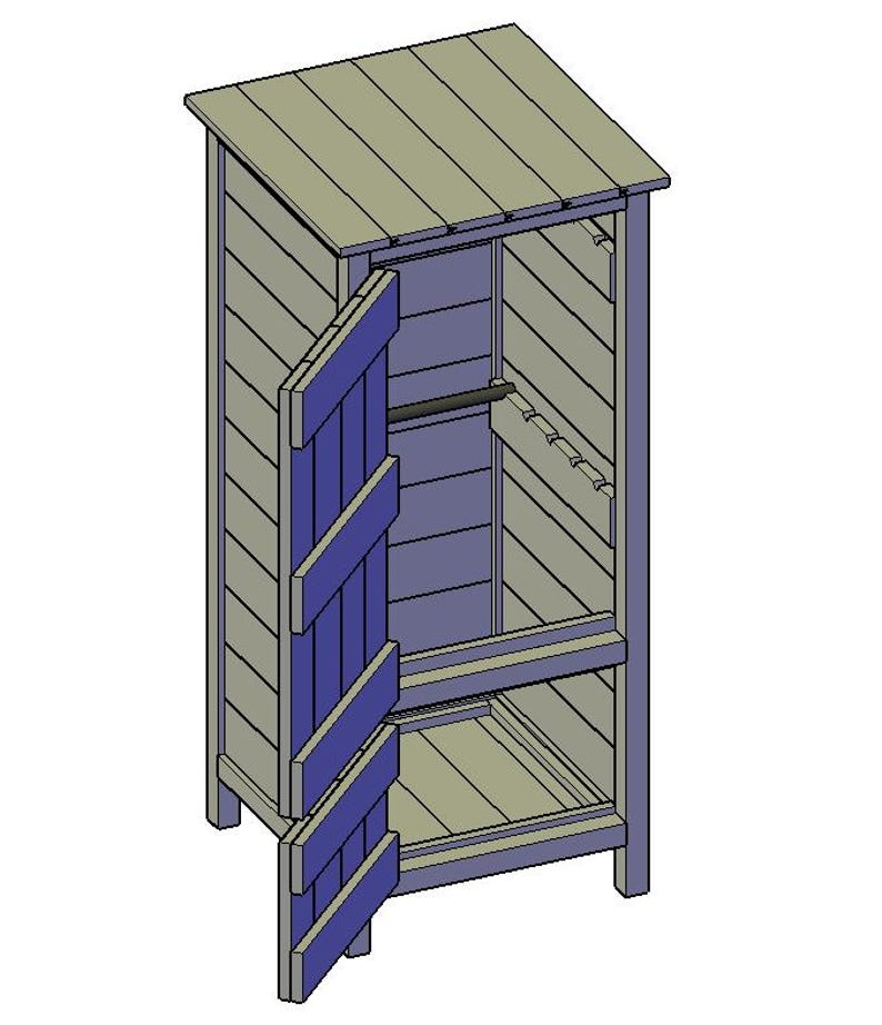 Box Smoker Diy | Wooden Box Smoker | Box Smoker Plans | Box Smoker Plan ...