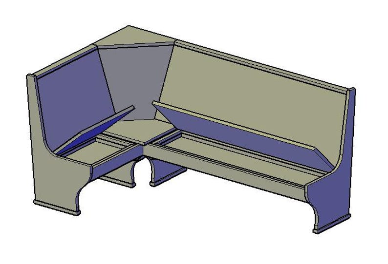 Corner Bench Diy | Wooden Corner Bench | Corner Bench Plans | Corner ...