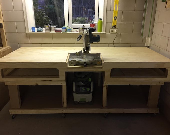 Workbench DIY Plan: Step-by-step Instructions (PDF Download, Imperial ...