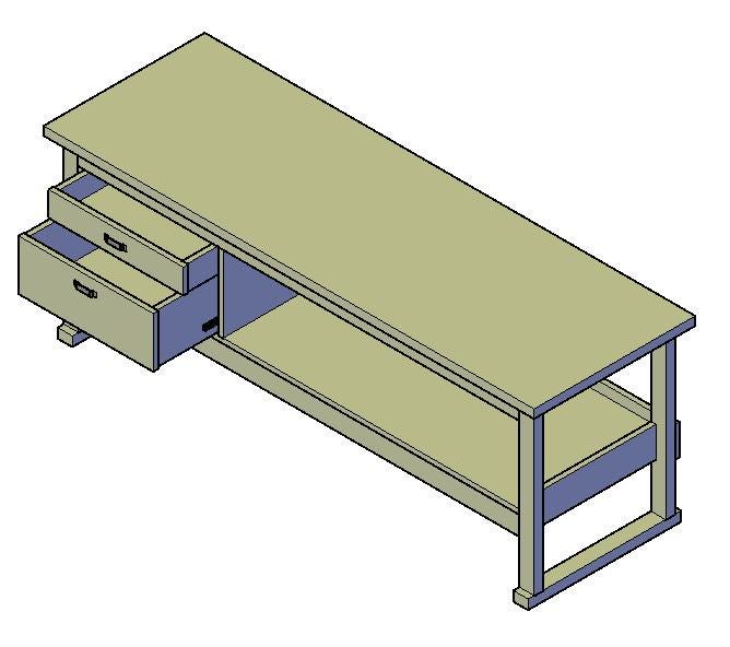Workbench | Woodworking Bench | Workbench Plans | Garage Workbench ...