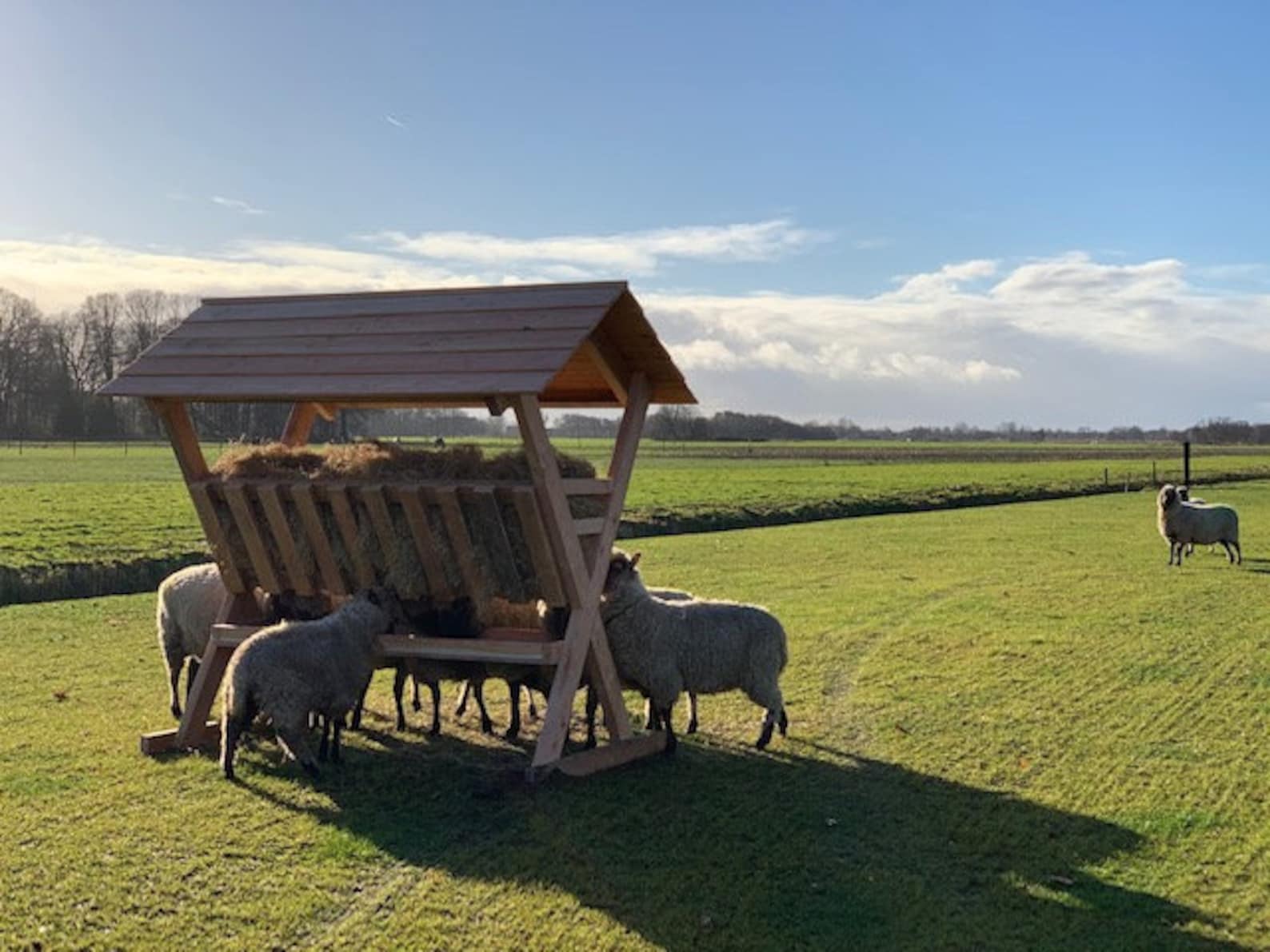 Covered Hay Rack Construction Drawings (4 Different Sizes) Metric Sizes ...