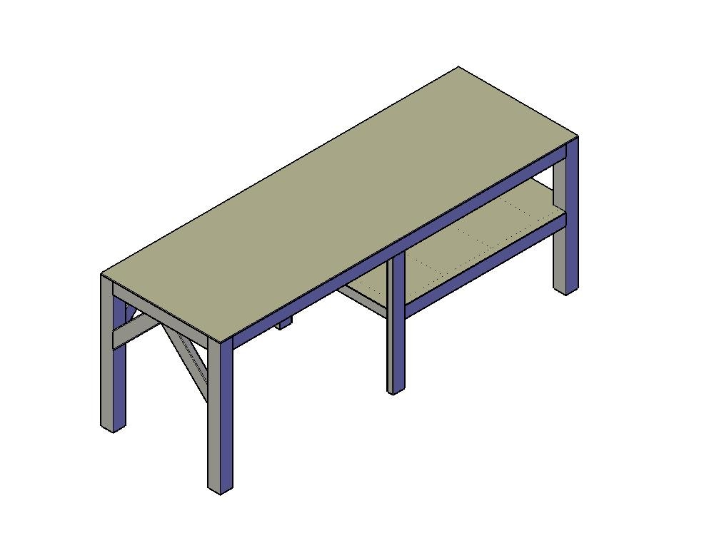 Steel Workbench | Steel Workbench Diy | Homemade Steel Workbench ...