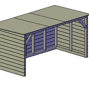 Motorcycle Shed | Motorcycle Shed Plans | Motorcycle Shed Building ...