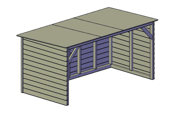 Motorcycle Shed | Motorcycle Shed Plans | Motorcycle Shed Building ...