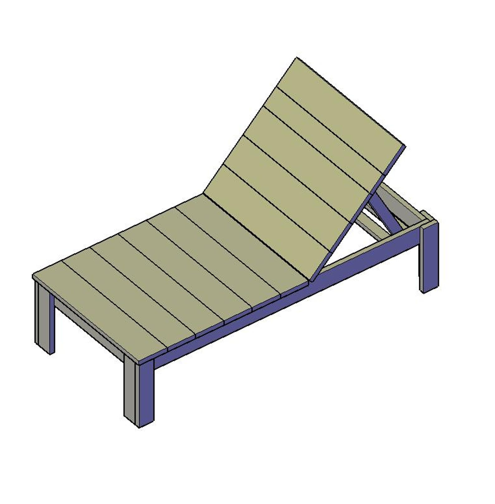 Sunbed Plan | Wooden Sunbed |sunbed | Beach Bed | Sunbed Guide | DIY ...