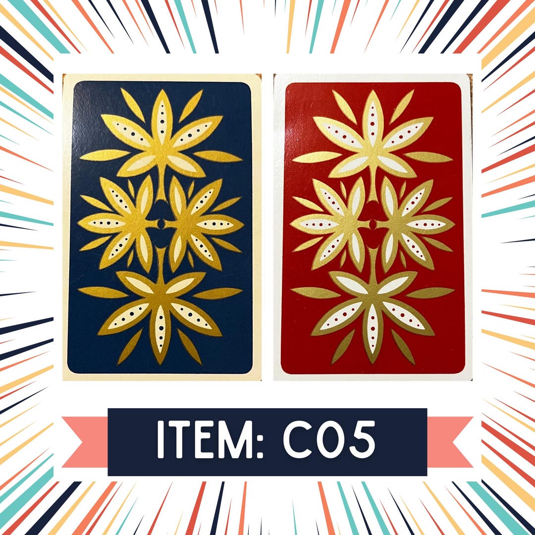 C05 - Vintage Swap Cards - Playing Card Pairs – Junk Journal Ephemera ...