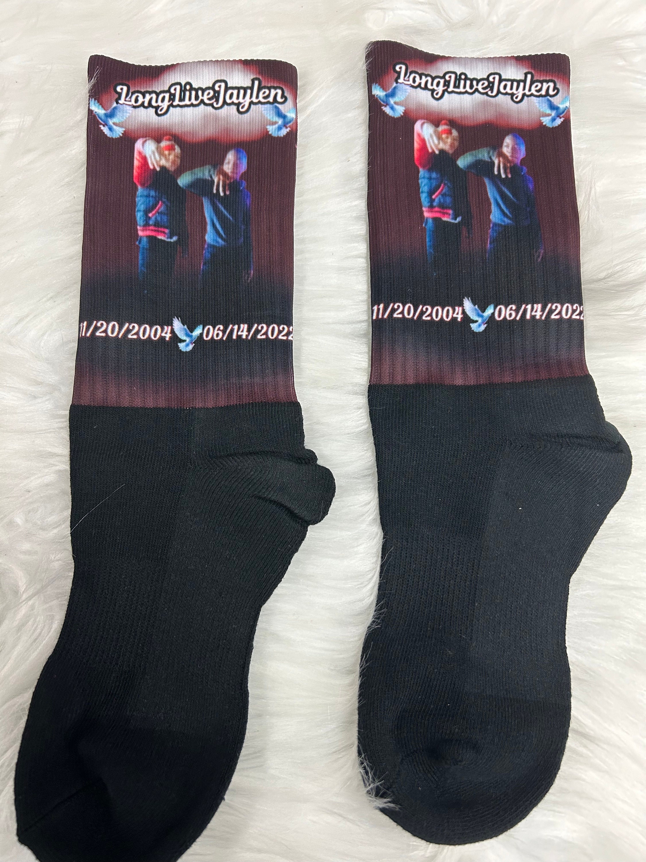 Custom Face Socks, 3D Photo Socks, Design Socks, Picture Socks. Crew ...