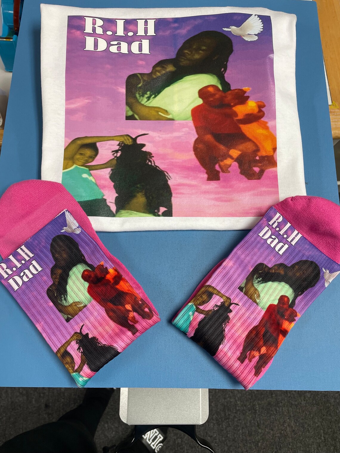 Custom Face Socks, 3D Photo Socks, Design Socks, Picture Socks. Crew ...