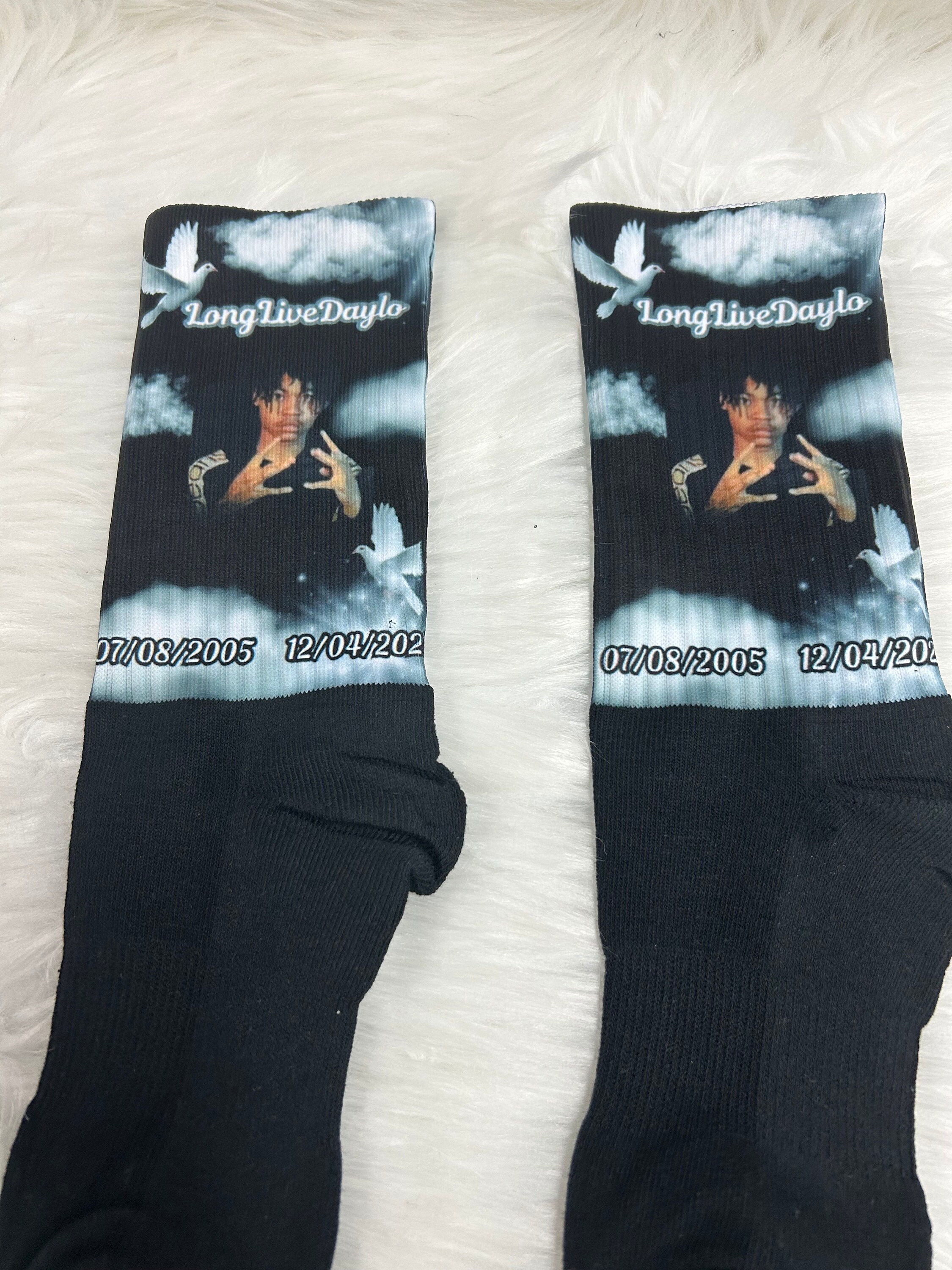 Custom Face Socks, 3D Photo Socks, Design Socks, Picture Socks. Crew ...
