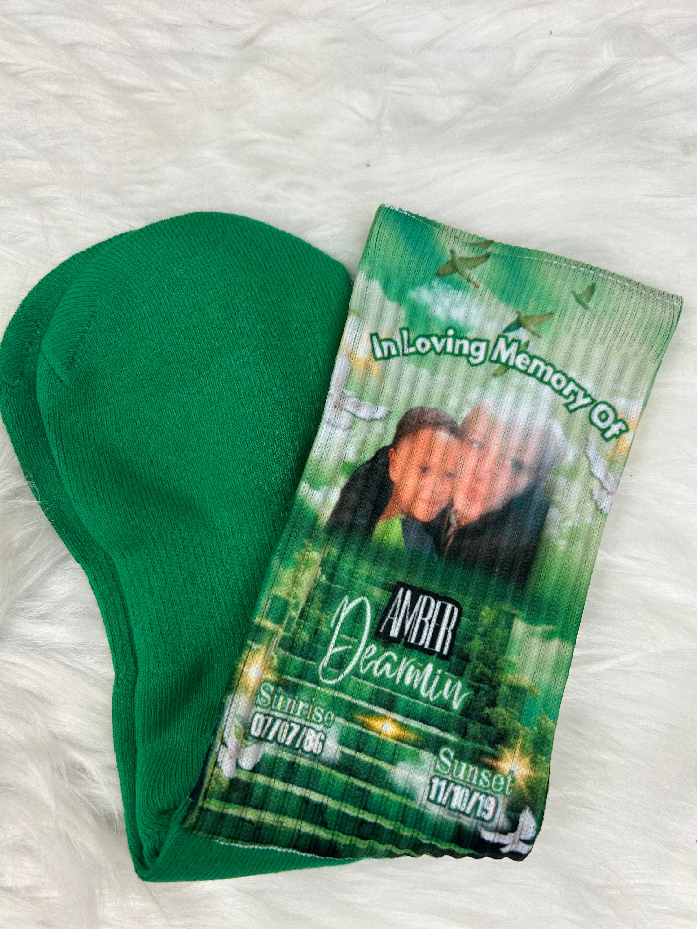 Custom Face Socks, 3D Photo Socks, Design Socks, Picture Socks. Crew ...