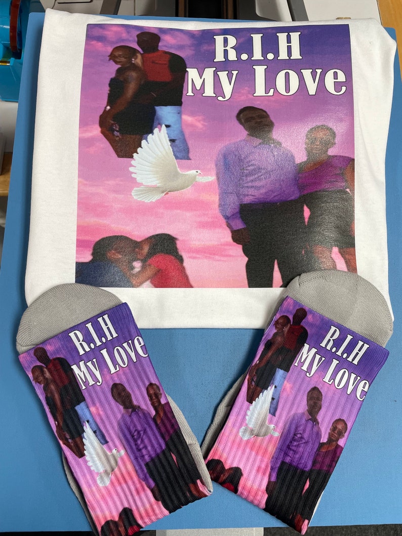 Custom Face Socks, 3D Photo Socks, Design Socks, Picture Socks. Crew ...