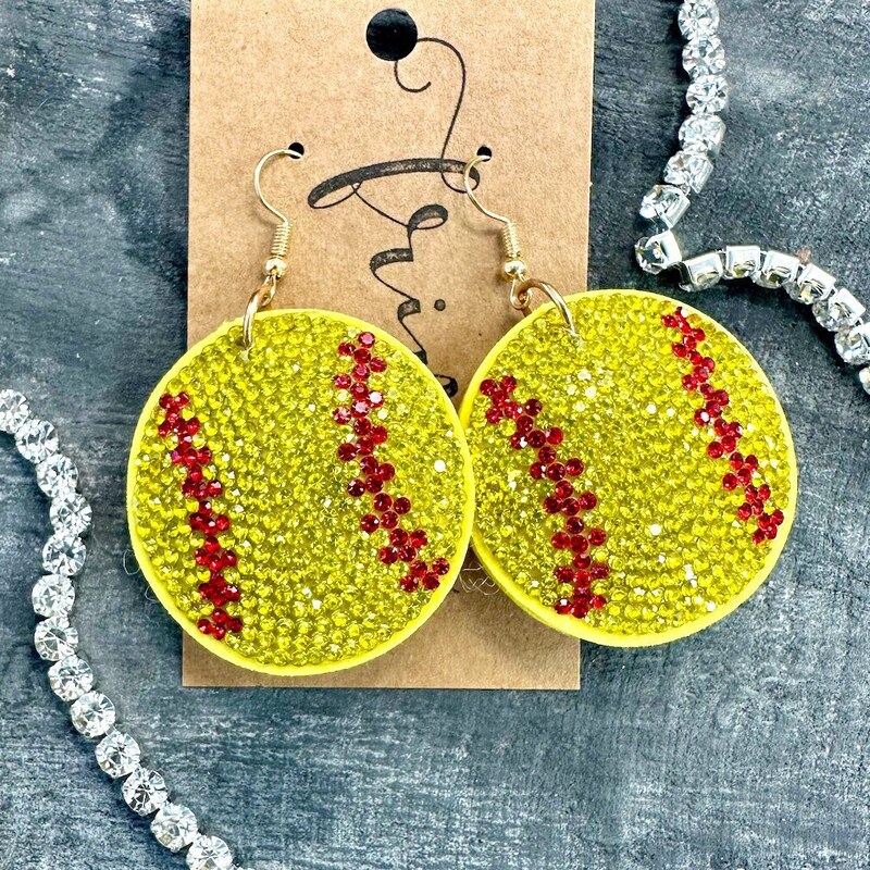 Softball Rhinestone - Etsy