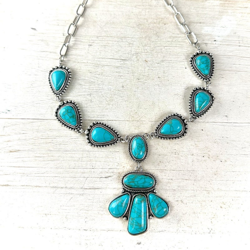 Concho Necklace - Etsy