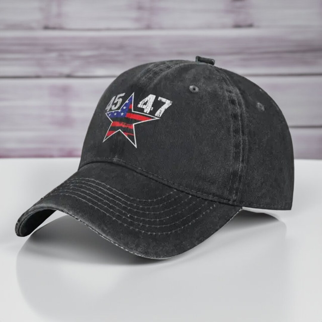 45 47 Baseball Classic Cap, 45 47 Trump Hat, 45 MAGA Hat, 45 Trump Cap ...