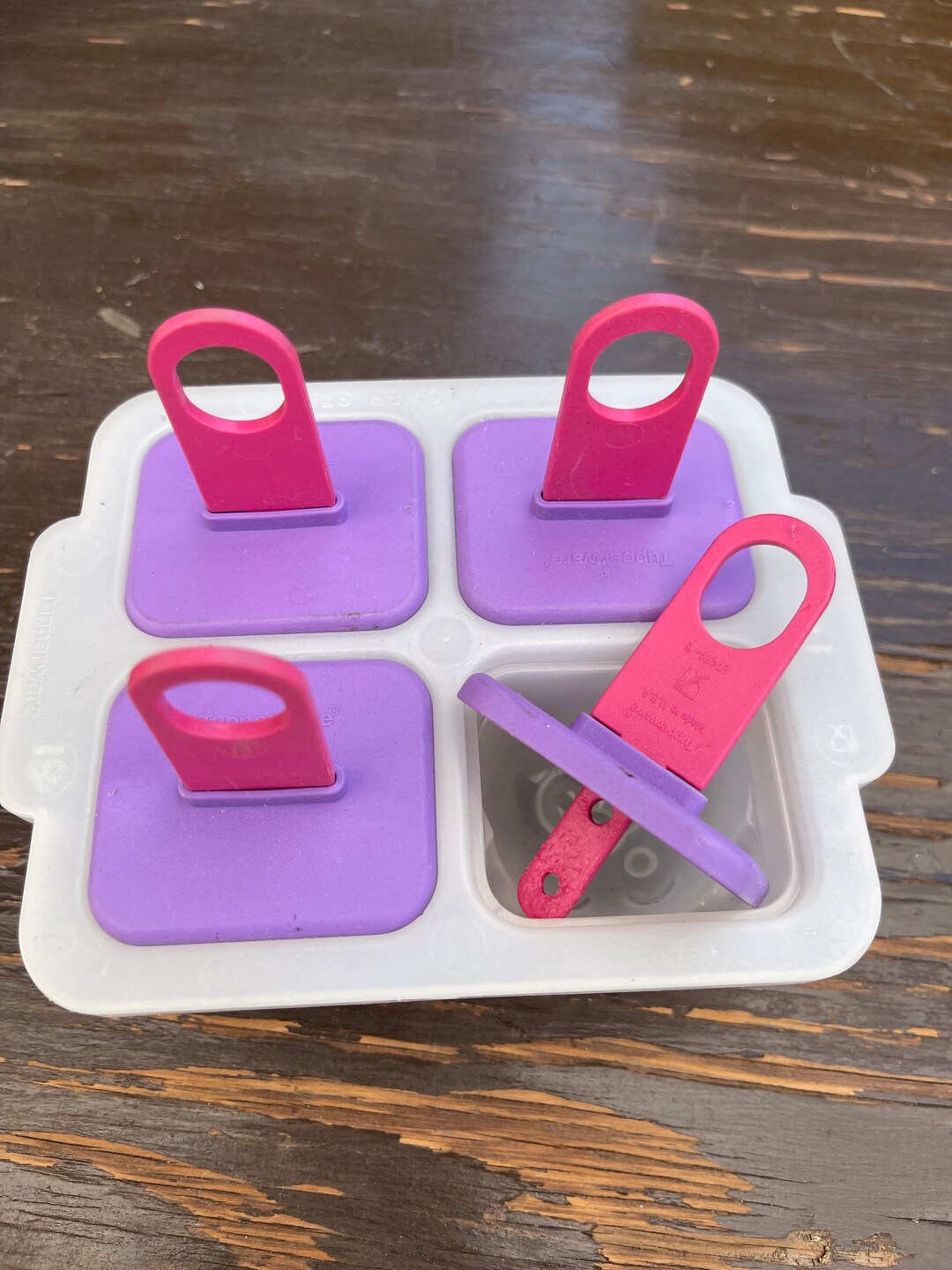 Vintage Tupperware Animal Popsicle Mold - Etsy