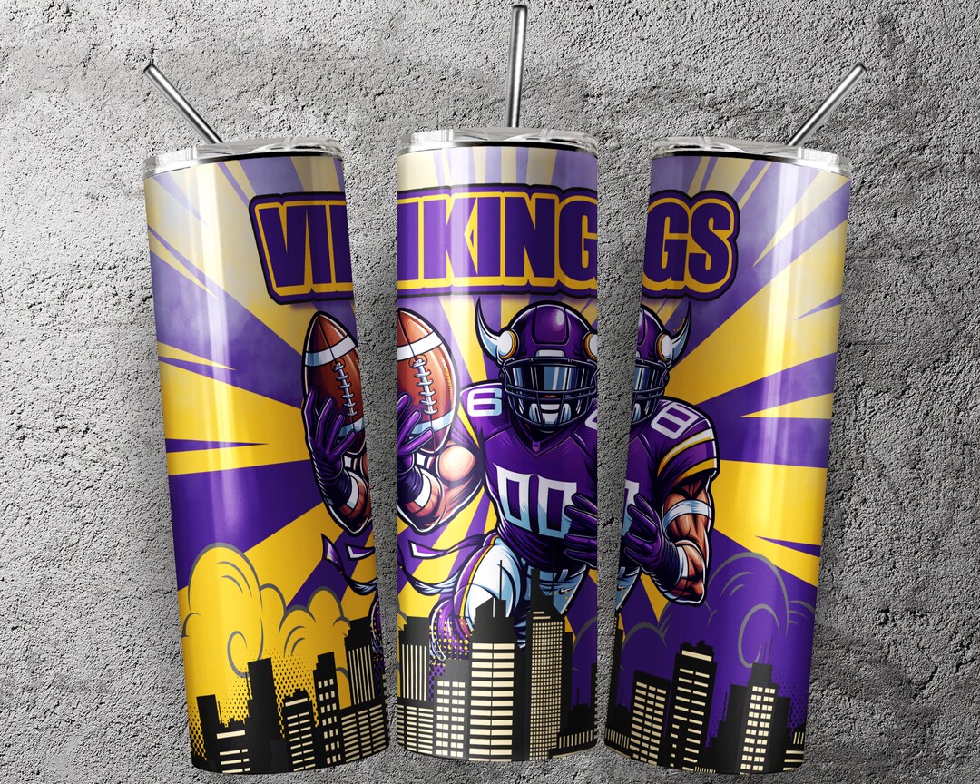 Viking 20oz Skinny Tumbler Wrap PNG, 20oz Skinny Tumbler Sublimation ...