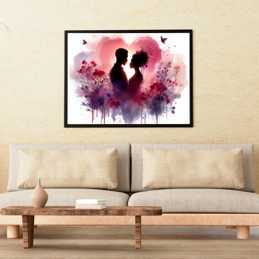 Silent Love Printable Art - Etsy