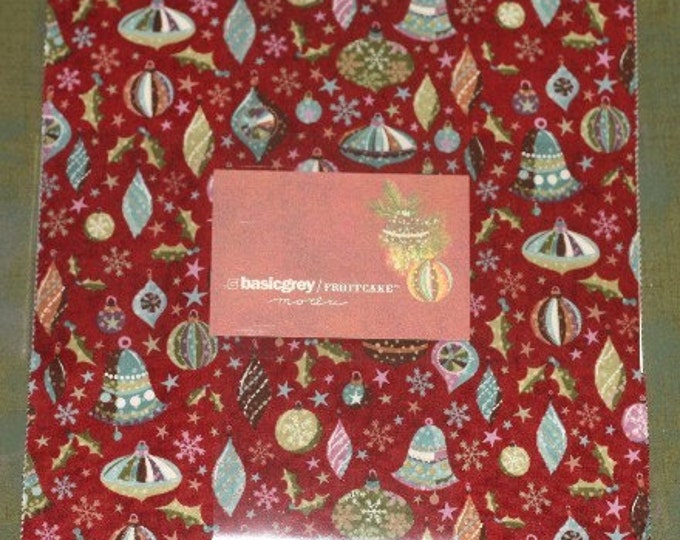 Fruitcake Layer Cake Christmas Basic Grey Moda - Etsy