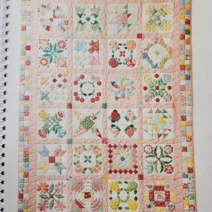 Free Ship the VINTAGE FLOWER SAMPLER Quilt Book by Atsuko Matsuyama ...