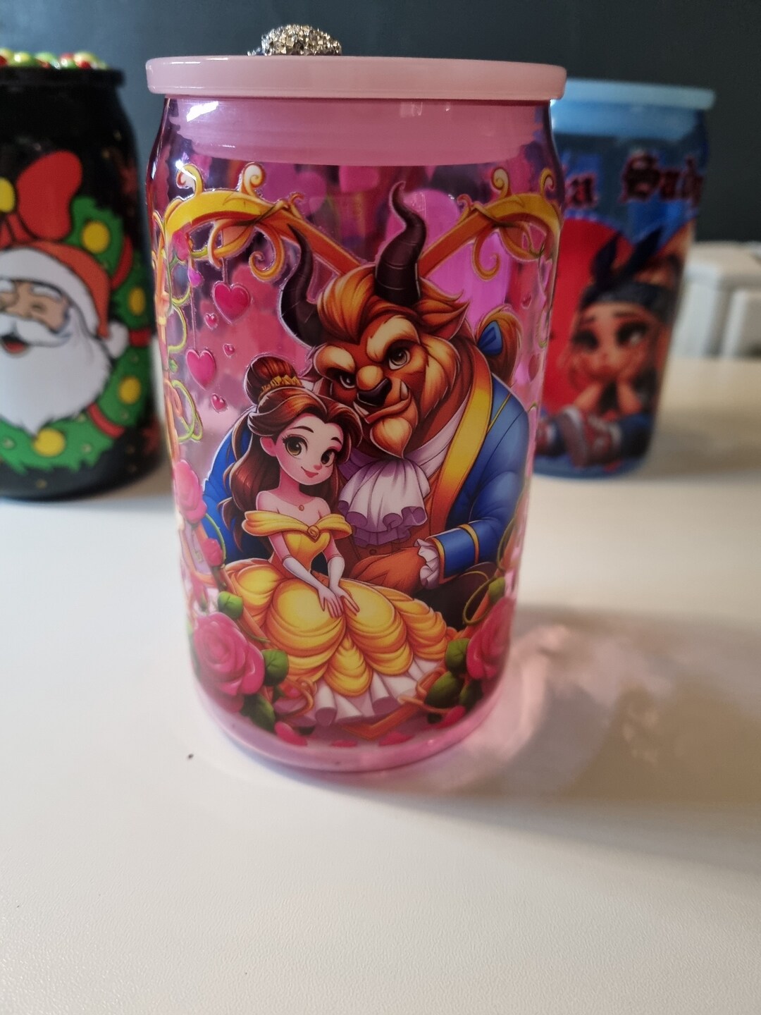 Beauty and the Beast Libby Acrylic Cold Cup or Tumbler - Etsy