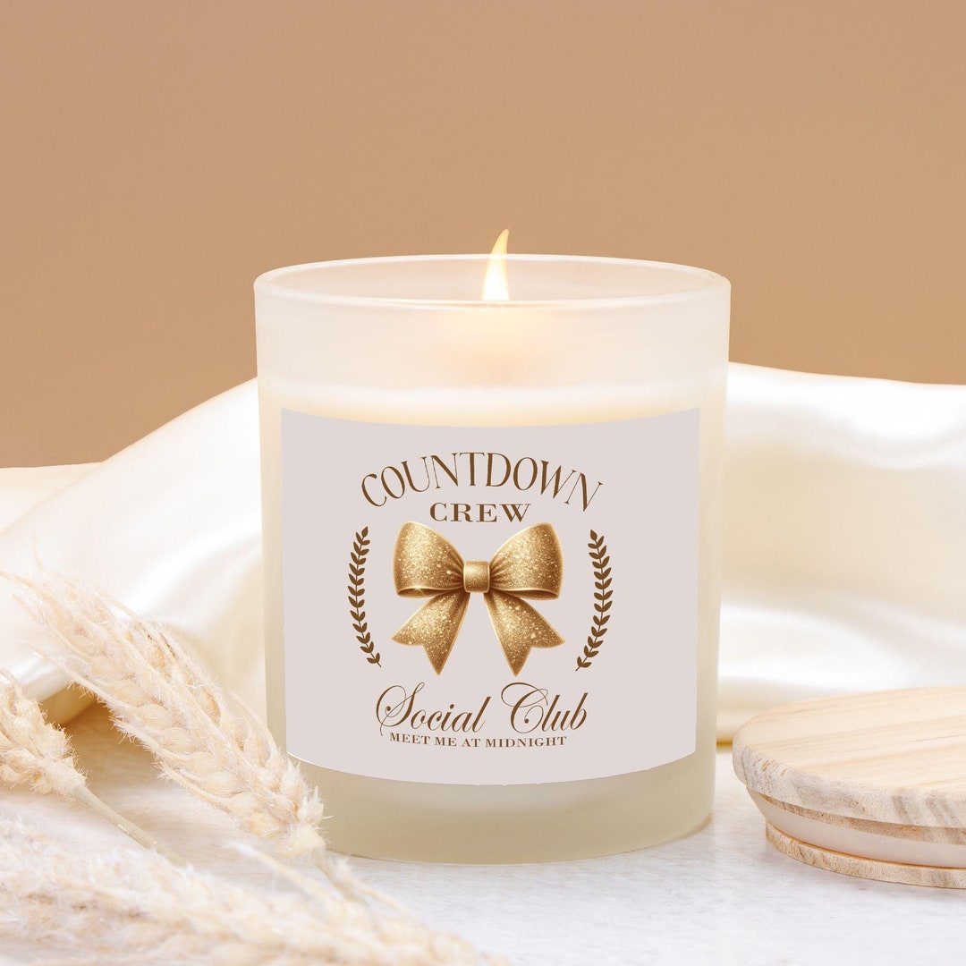 Cheers to the New Year Happy New Years Candle Coworker Gift New Year ...