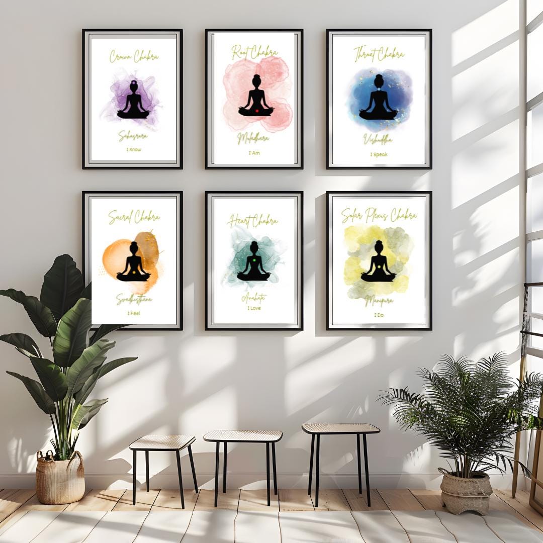 Sacred Chakra Masterpiece | Instant Download Art | Spiritual Gift ...